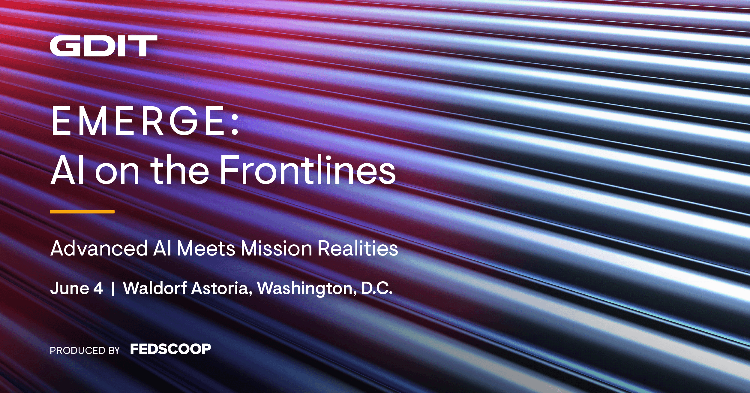 2024 GDIT Emerge: AI on the Frontlines